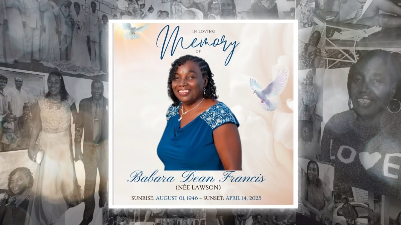 Live streaming of Barbara Dean Francis Thanksgiving Service. - YouTube