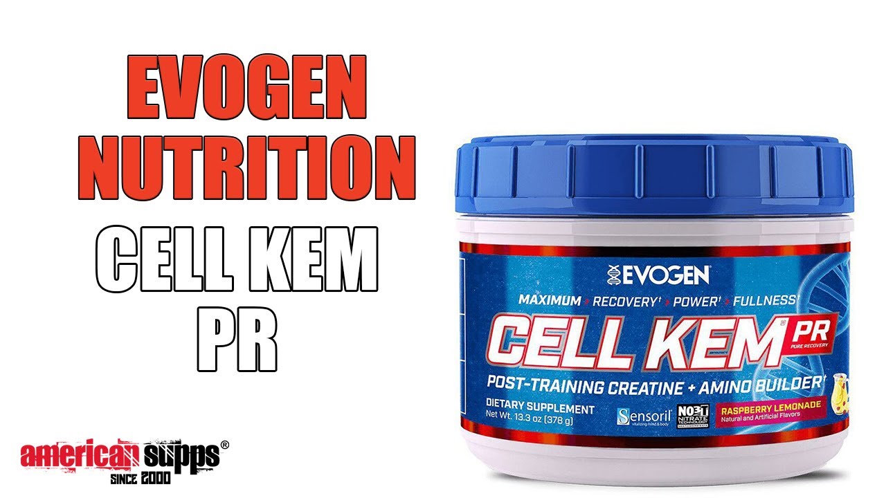 EVOGEN NUTRITION CELL KEM PR | American Supps - YouTube