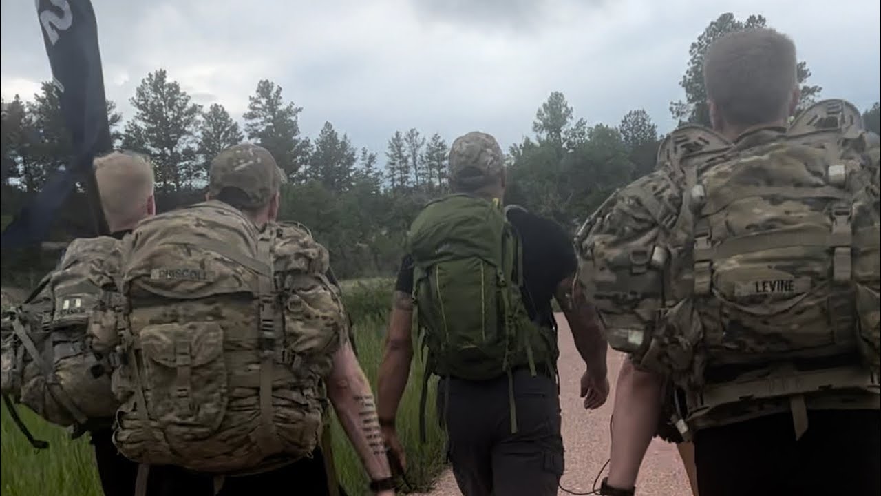 50 for the fallen - 50 mile 18 hour ruck to support veterans - YouTube