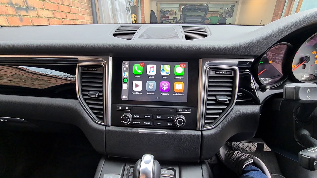 Porsche Macan S 2016 Wireless Apple CarPlay Android Auto Interface ...