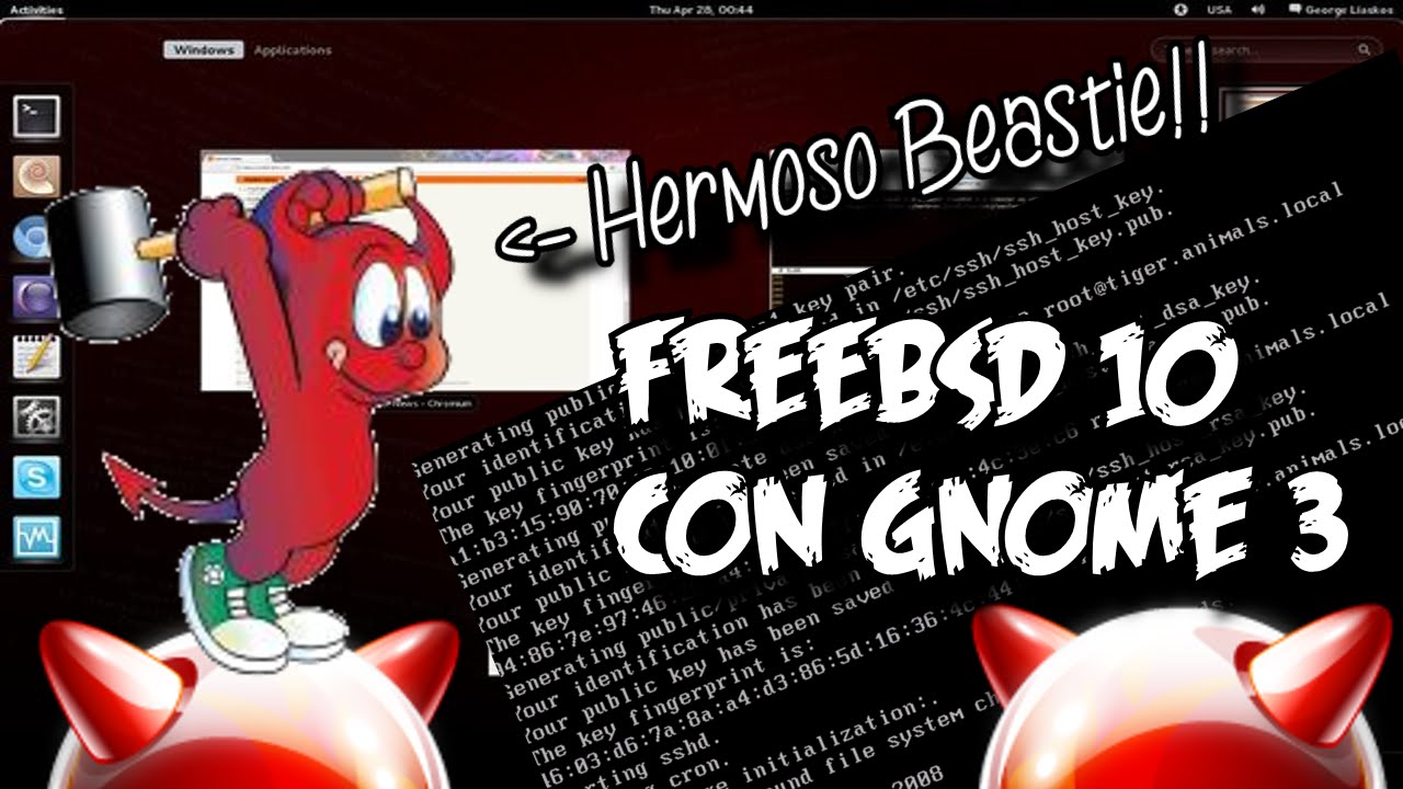 Como Instalar FreeBSD 10 con GNOME 3 | Tutorial Completo en Español ...