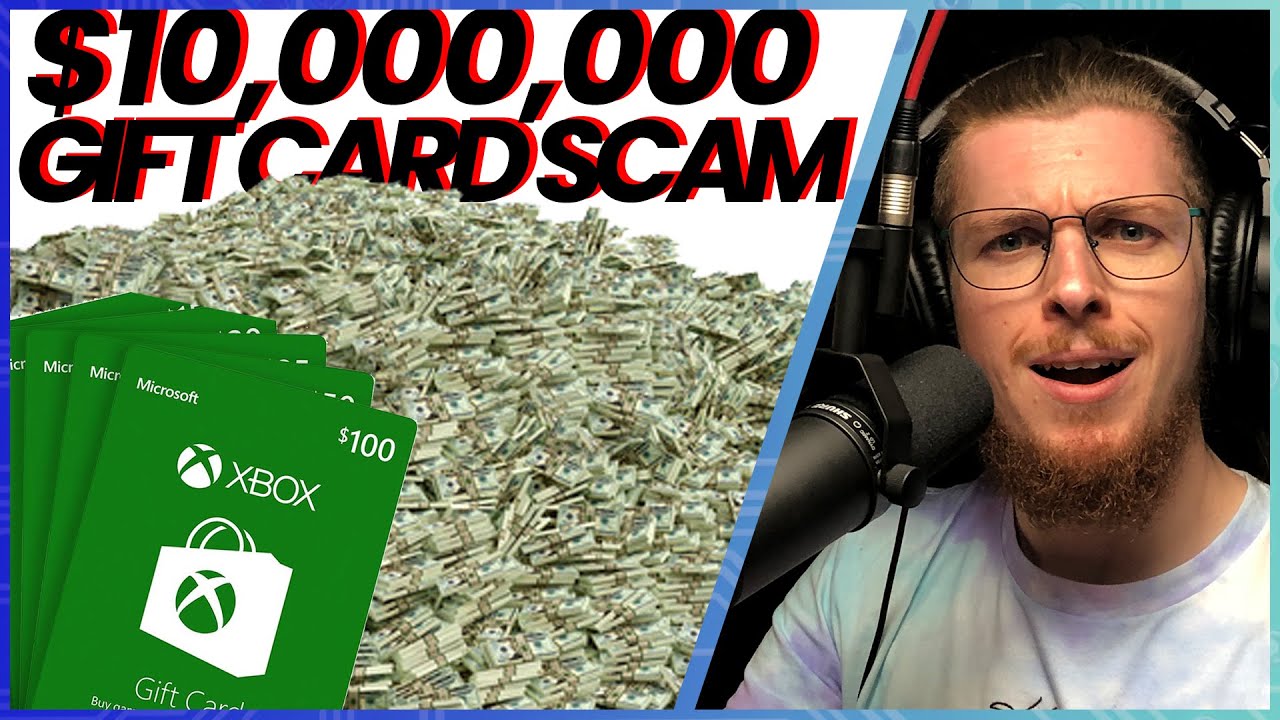 10 Million Dollar Xbox Gift Card Scam - YouTube