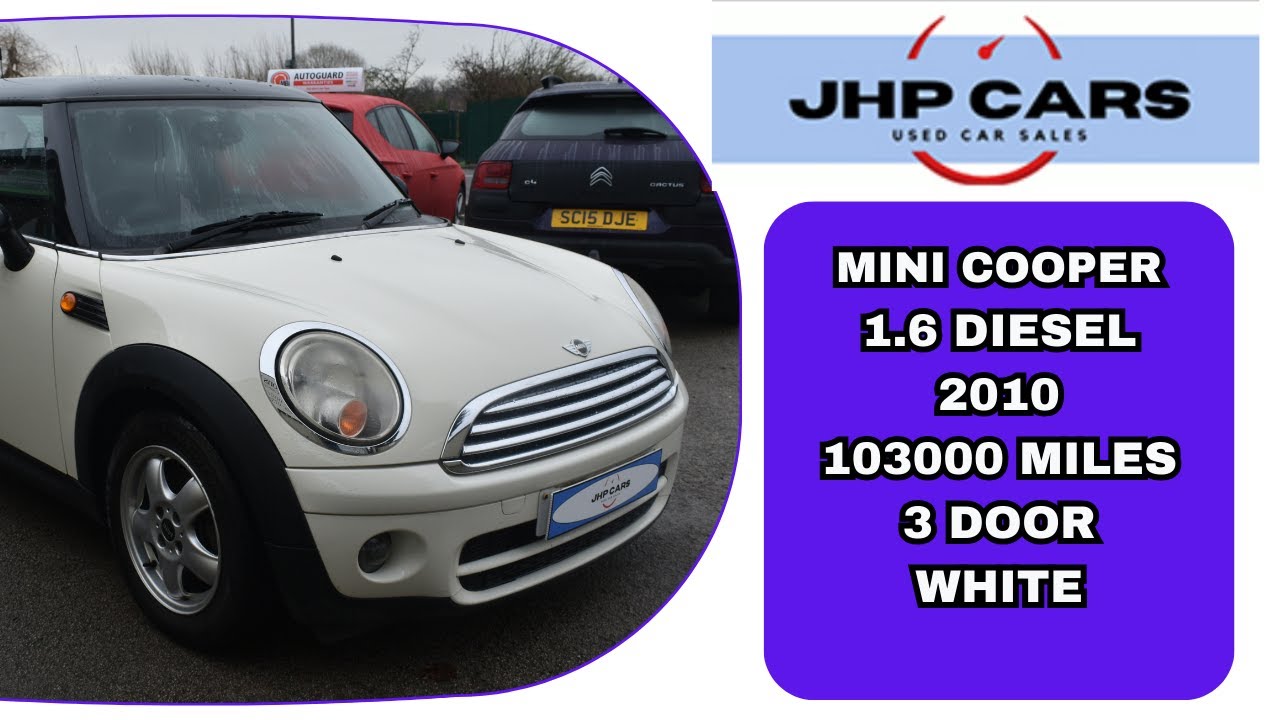 MINI COOPER 1 6 DIESEL @ JHP CARS - YouTube