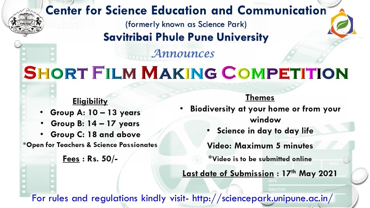 Best Entries:- Short Film Making Competition, May 2021 - YouTube