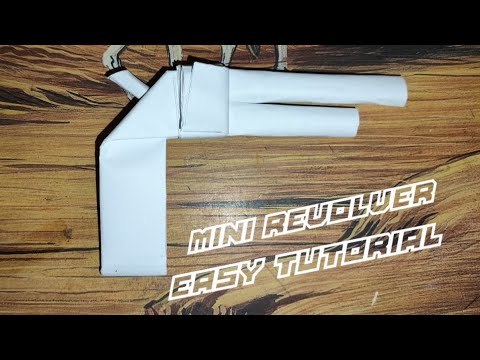 Mini revolver easy tutorial - YouTube
