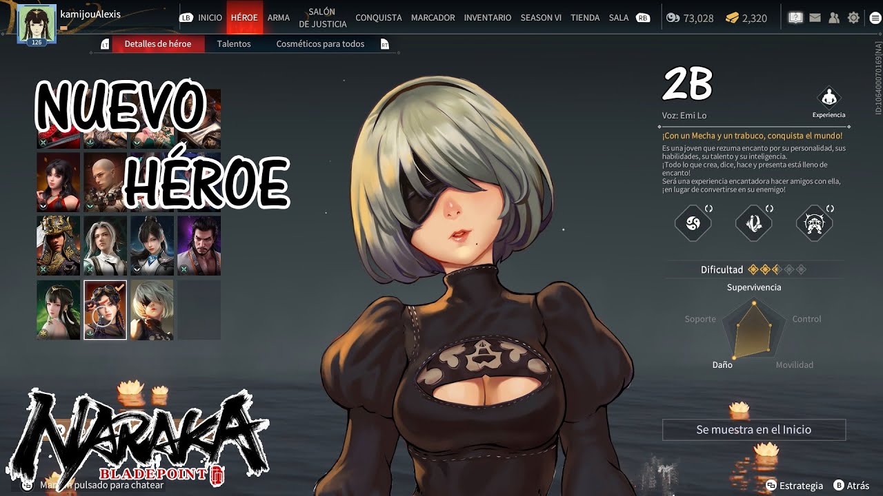 Naraka: Bladepoint X NieR Automata Nuevo Héroe - YouTube