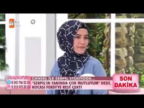 Cansel ile serpil studyoda