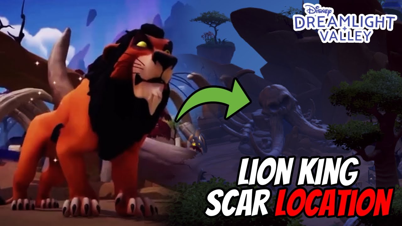 The Lion King Biome & Possible Scar Location Disney Dreamlight Valley - YouTube