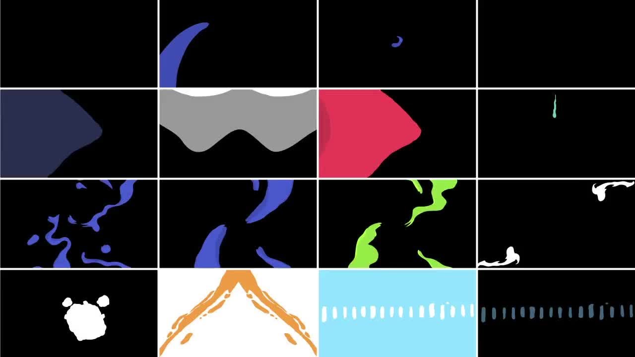 Hand Drawn Transitions Pack Stock Motion Graphics - YouTube