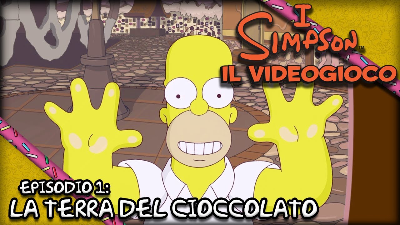 I Simpson Il videogioco - Ep.1 - La Terra del Cioccolato - YouTube