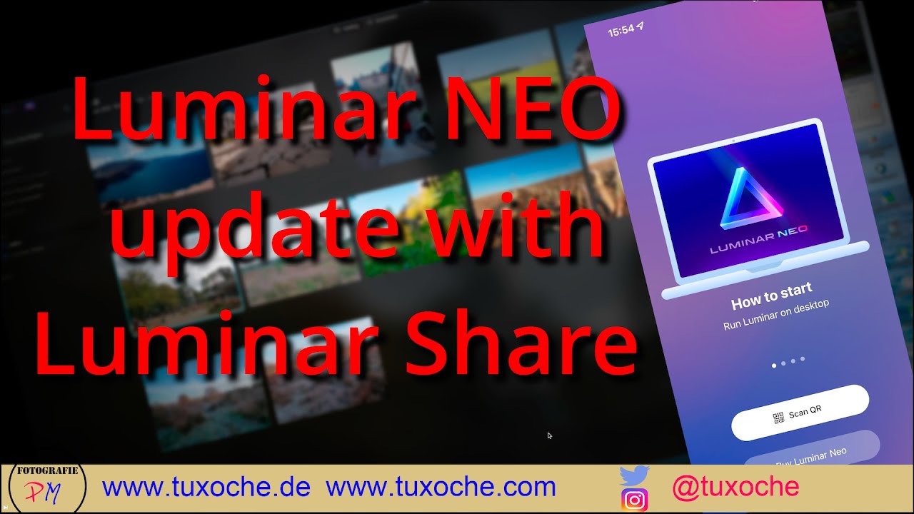 Luminar NEO update with Luminar Share - YouTube