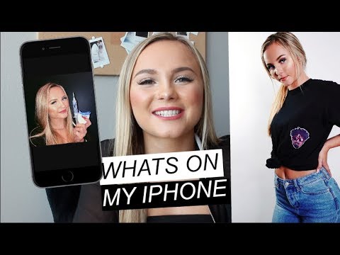 WHATS ON MY IPHONE 7 + HOW I EDIT MY IG PHOTOS - YouTube