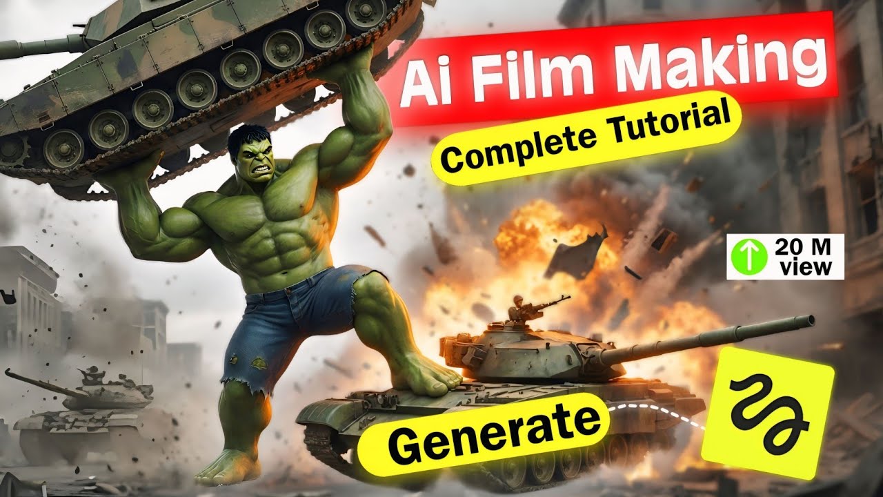 Create Cinematic Film Shots in Minutes | Hulk Movie Making Video ...