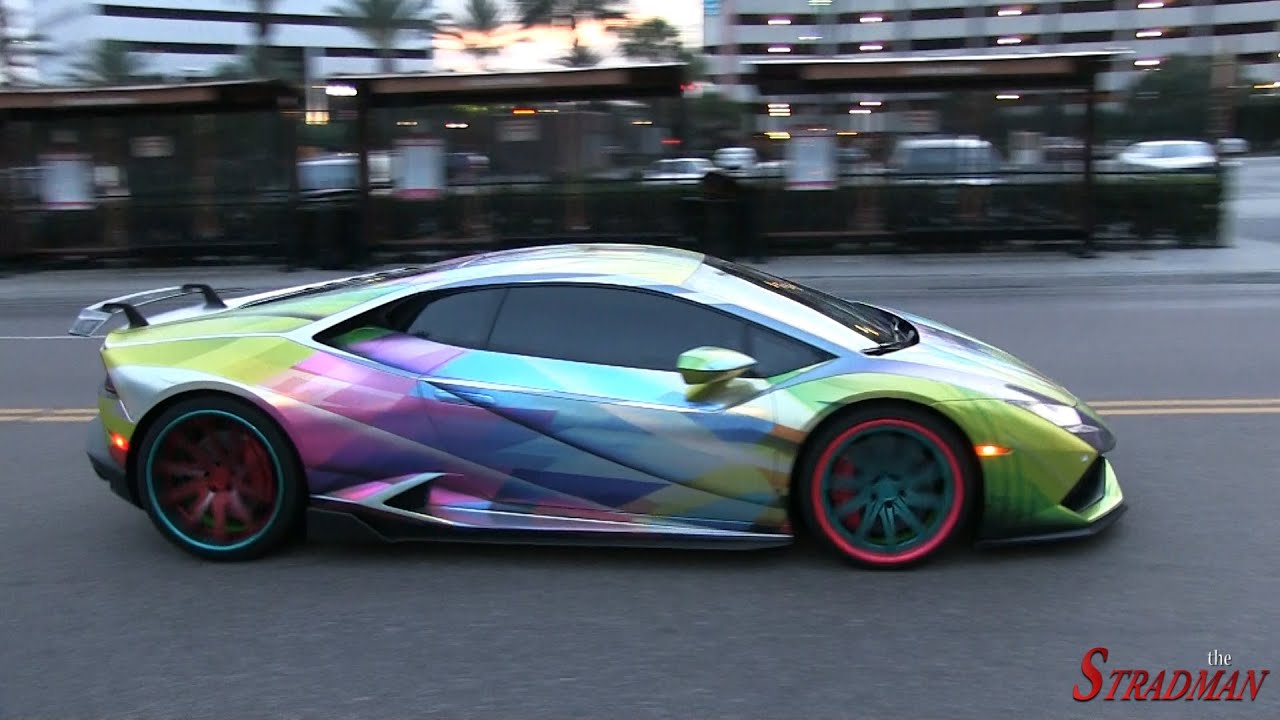 Crazy Supercars on goldRush Rally arrive in Florida! Bugatti Veyron ...