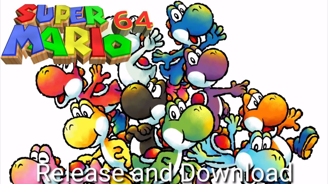 Yoshi Colors in SM64 Mod Pack Release and Download Trailer - YouTube
