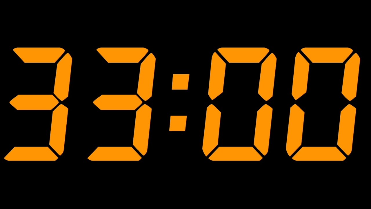 33 MINUTE TIMER-YouTube - YouTube