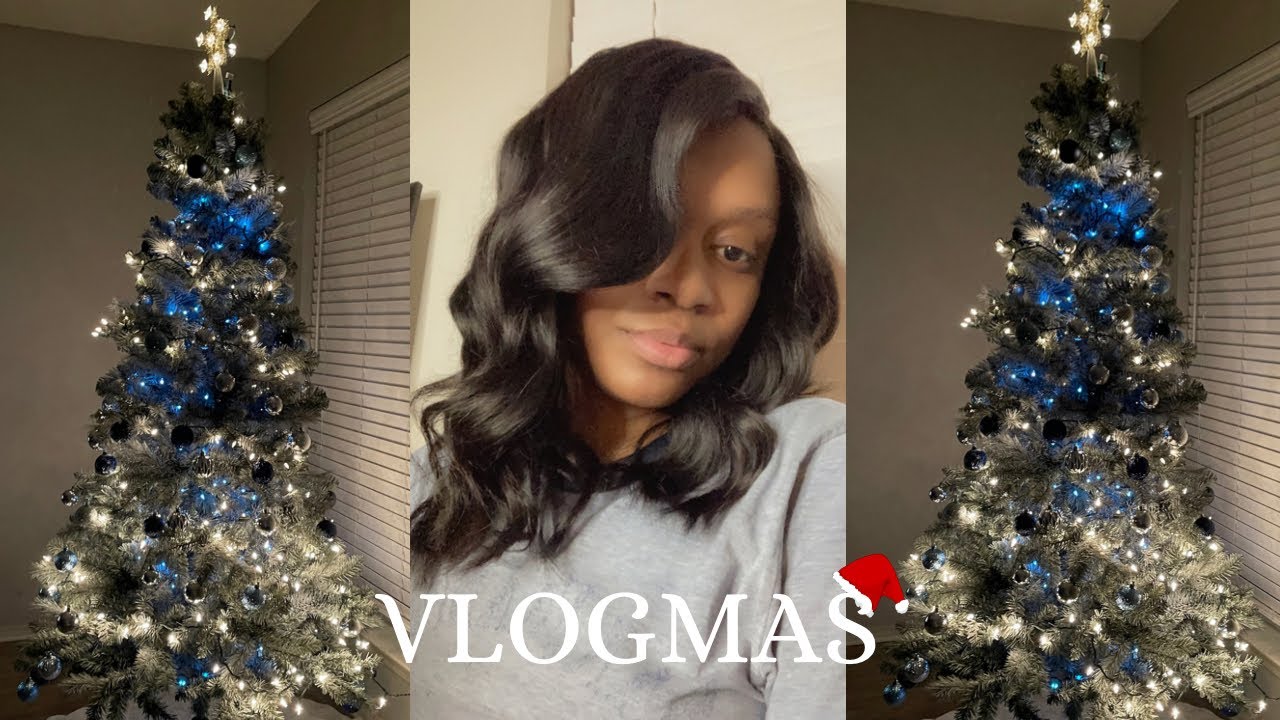 VLOGMAS | NEW VLOGMAS INTRO + DECORATING THE CHRISTMAS TREE - YouTube