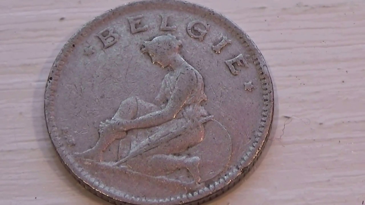 A 1923 Belgie Coin - YouTube
