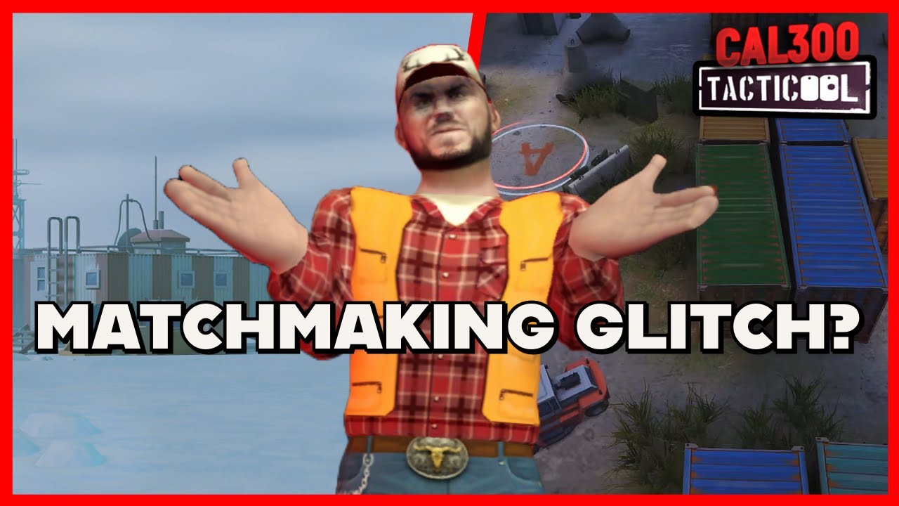 TACTICOOL: MATCHMAKING GLITCH? #panzerdog #tacticoolgame - YouTube