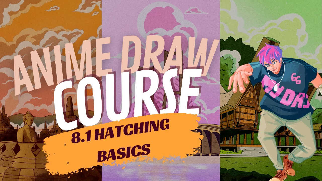 8.1 Hatching Basics || Learn to draw anime || Anime Drawing free course ...