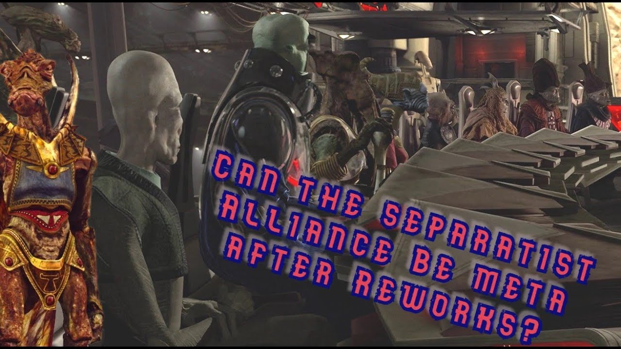 SWGOH: What could we see with the Non Droid Separatists, Reworks? - YouTube