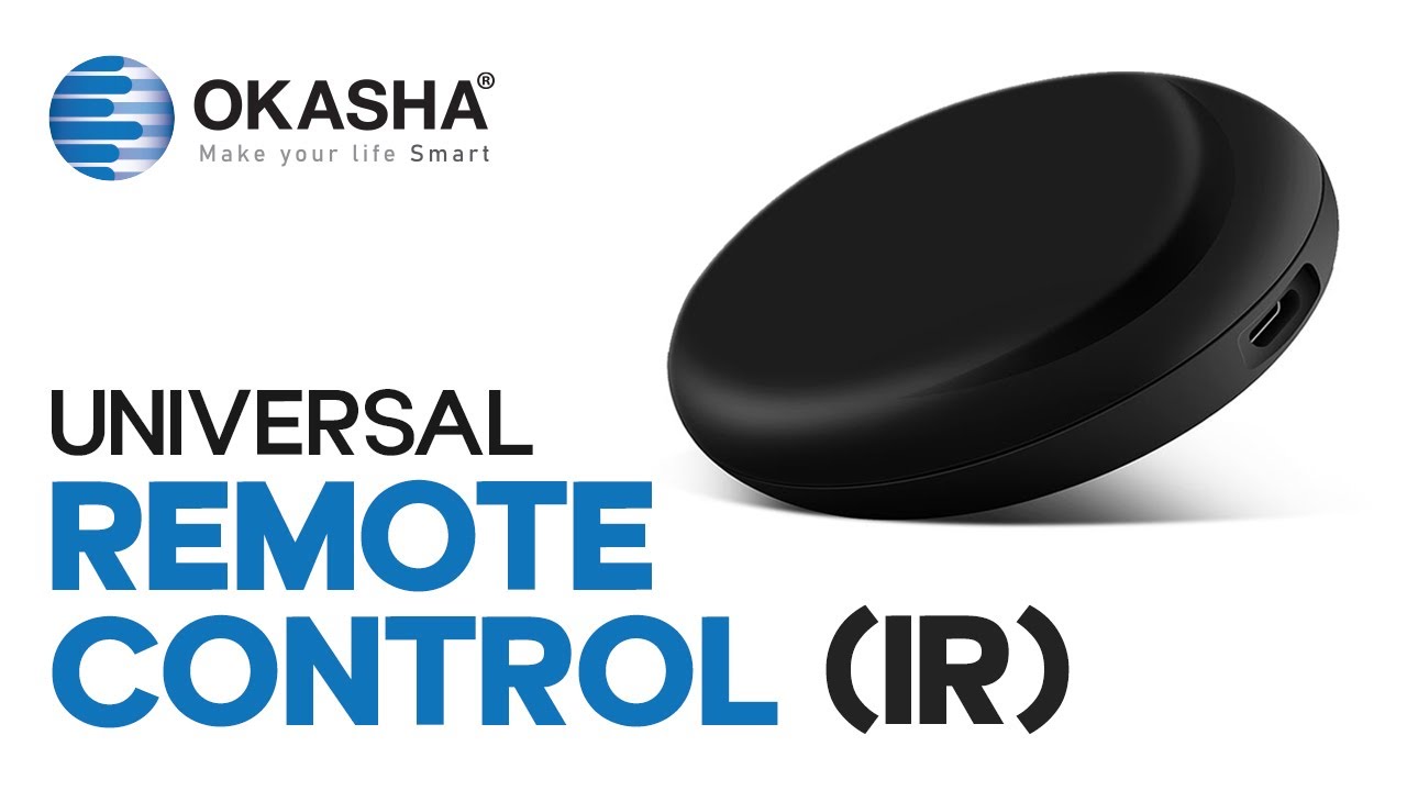 Okasha Smart Universal Remote Control (IR) - YouTube
