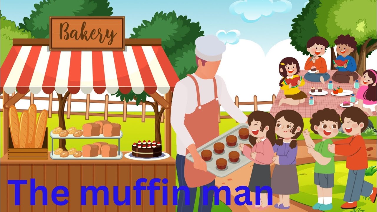 The muffin man The muffin man|rhymes for kids|poem|Smart kidz world ...