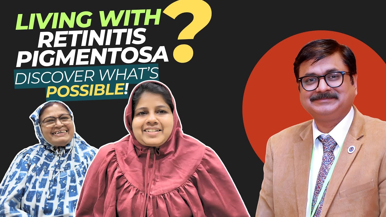 Retinitis Pigmetosa can Improve l Success Story of Fatima from 6/60 to 6/18. NO MEDICINE OR ...