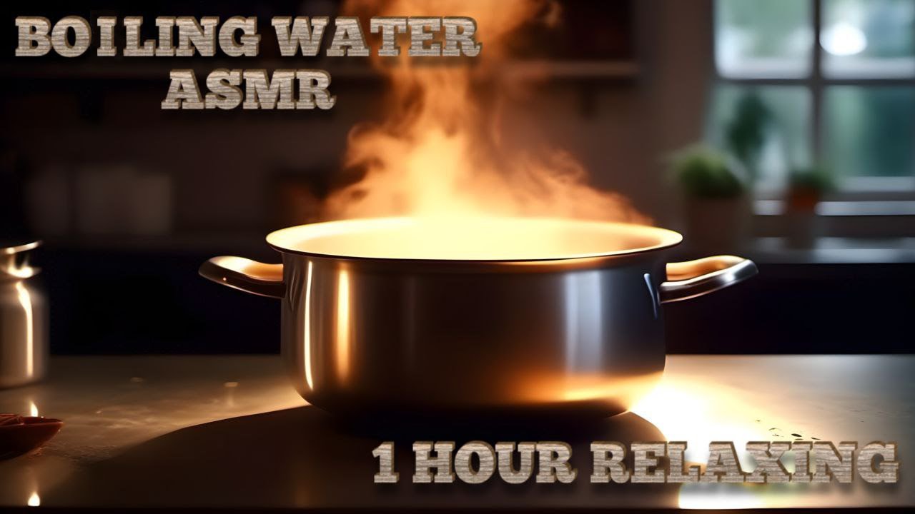 ASMR Boiling Water Sounds for Sleep, Studying or Focus 1 Hour - YouTube