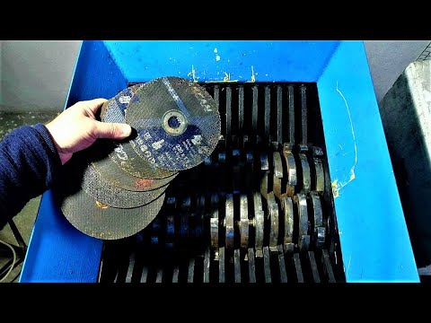 Shredding Machine Vs Hard and Soft Things! Metal Cutter Shredding - Oddly satisfying