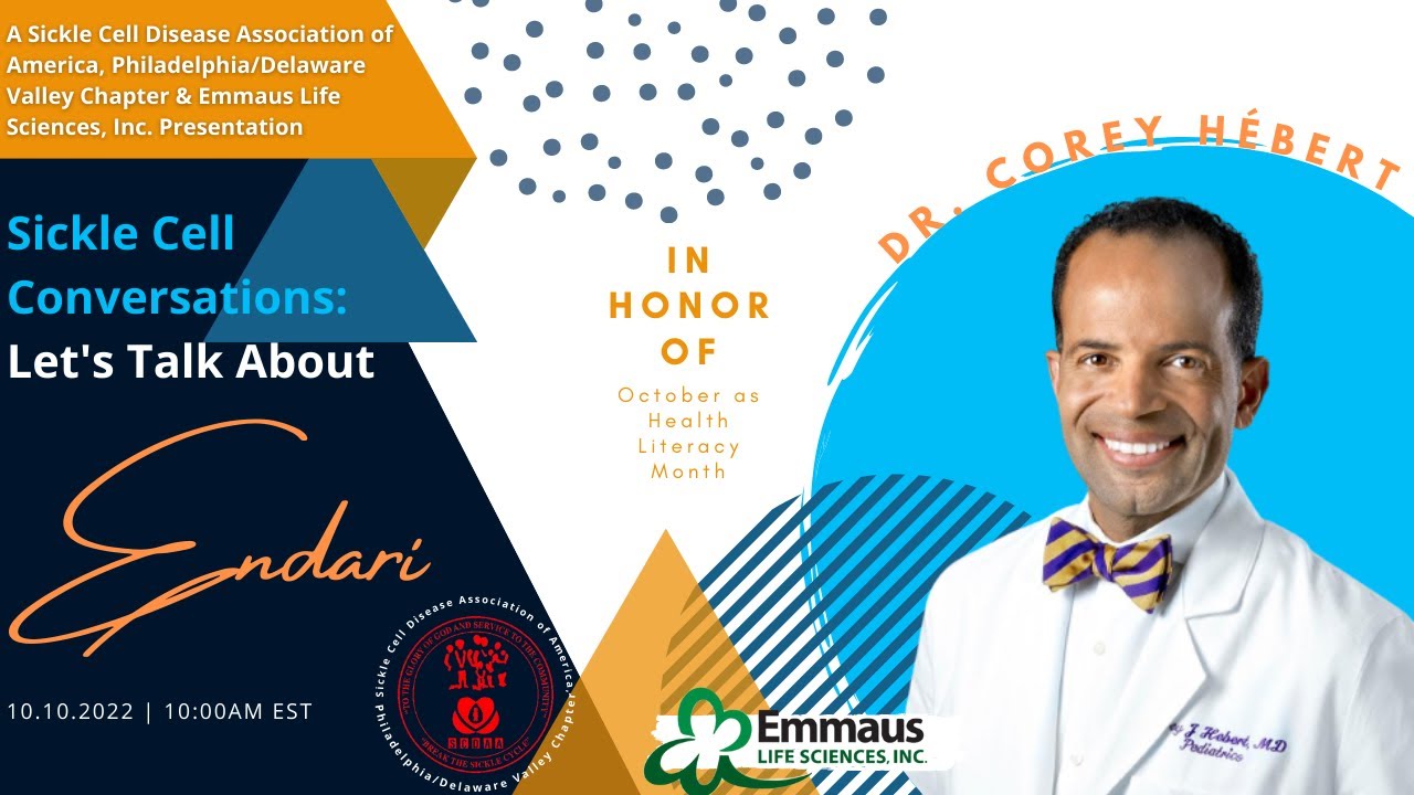 Sickle Cell Conversations: Let's Talk About Endari - SCDAA/PDVC ft. Dr ...