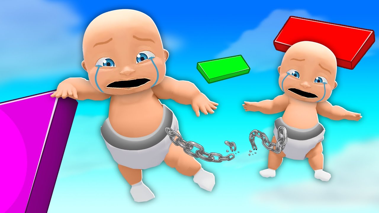 Babies Get Chained Together! - YouTube