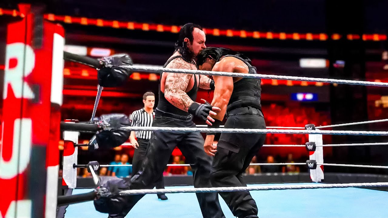 Roman Reigns vs The Undertaker: The Epic Showdown - WWE Champion Fight ...
