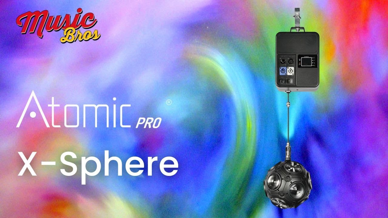 Atomic Pro X-Sphere effetto luce kinetico | Music Bros - YouTube