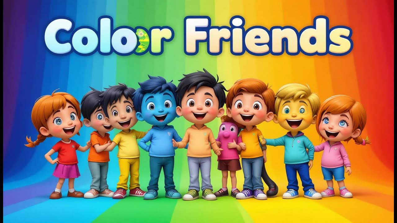 “Color Friends Song for Kids | Learn Colors with Music and Fun!” - YouTube