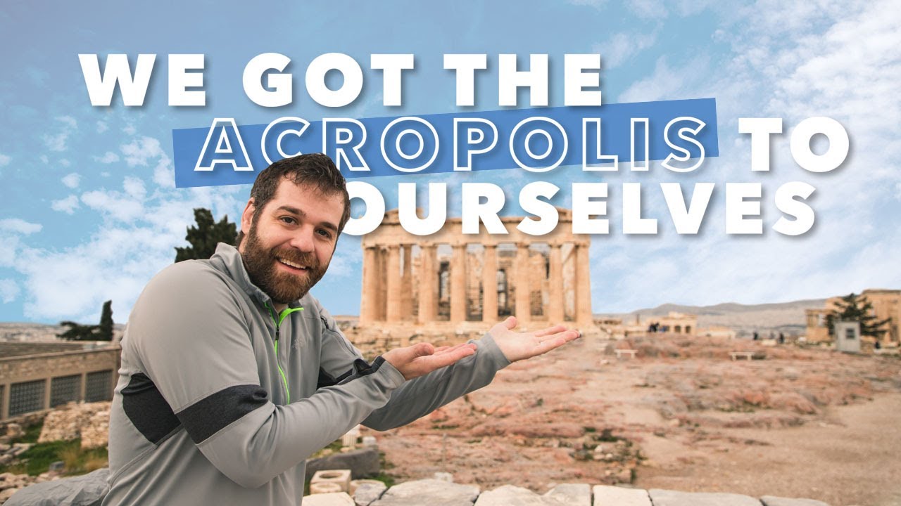 Visit the Acropolis with NO CROWD + Delicious Athens STREET FOOD - YouTube