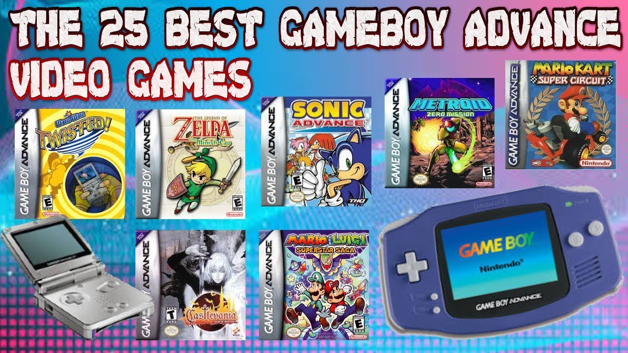 THE 25 BEST GBA GAMES| RANKED - YouTube