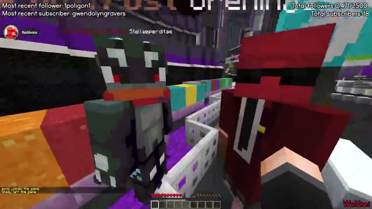 MINECRAFT TWITCH RIVALS w/ xShatter, FireBreathMan & Reddoons - YouTube