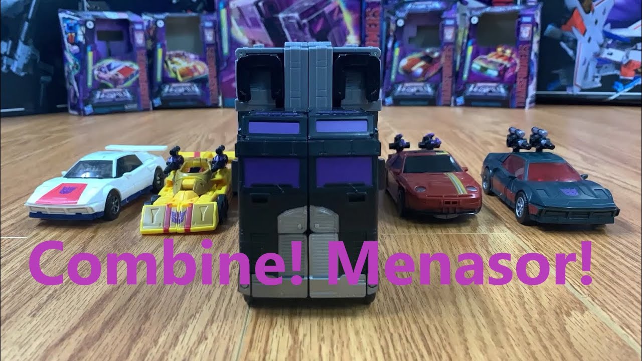 【StopMotion】On my command! Combine, Menasor! Legacy Menasor - YouTube