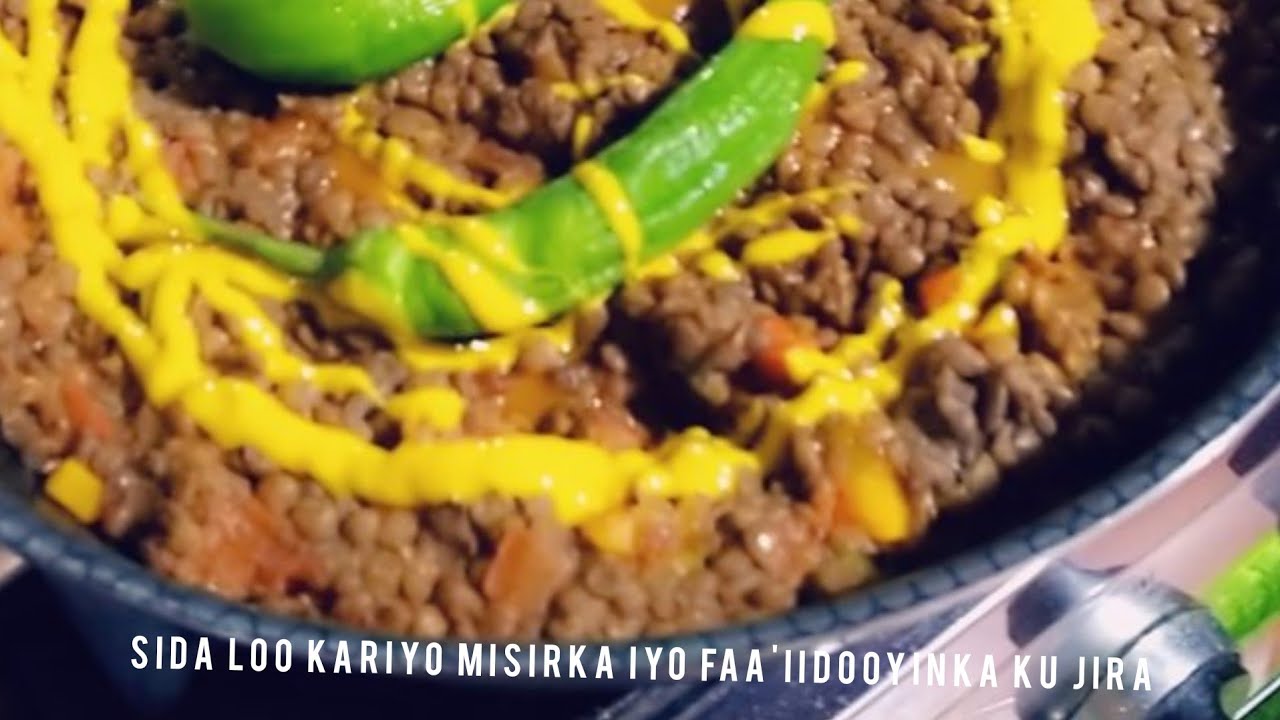 sida loo kariyo misirka iyo faa'iidooyinka ku jira /how to cook lentils ...