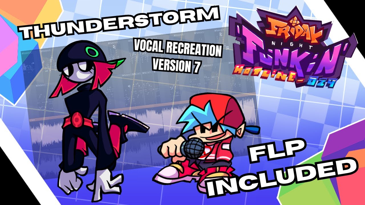 FNF: Hotline 024 Thunderstorm Vocal Recreation V7 (+ FLP) | M1K3Andrew ...