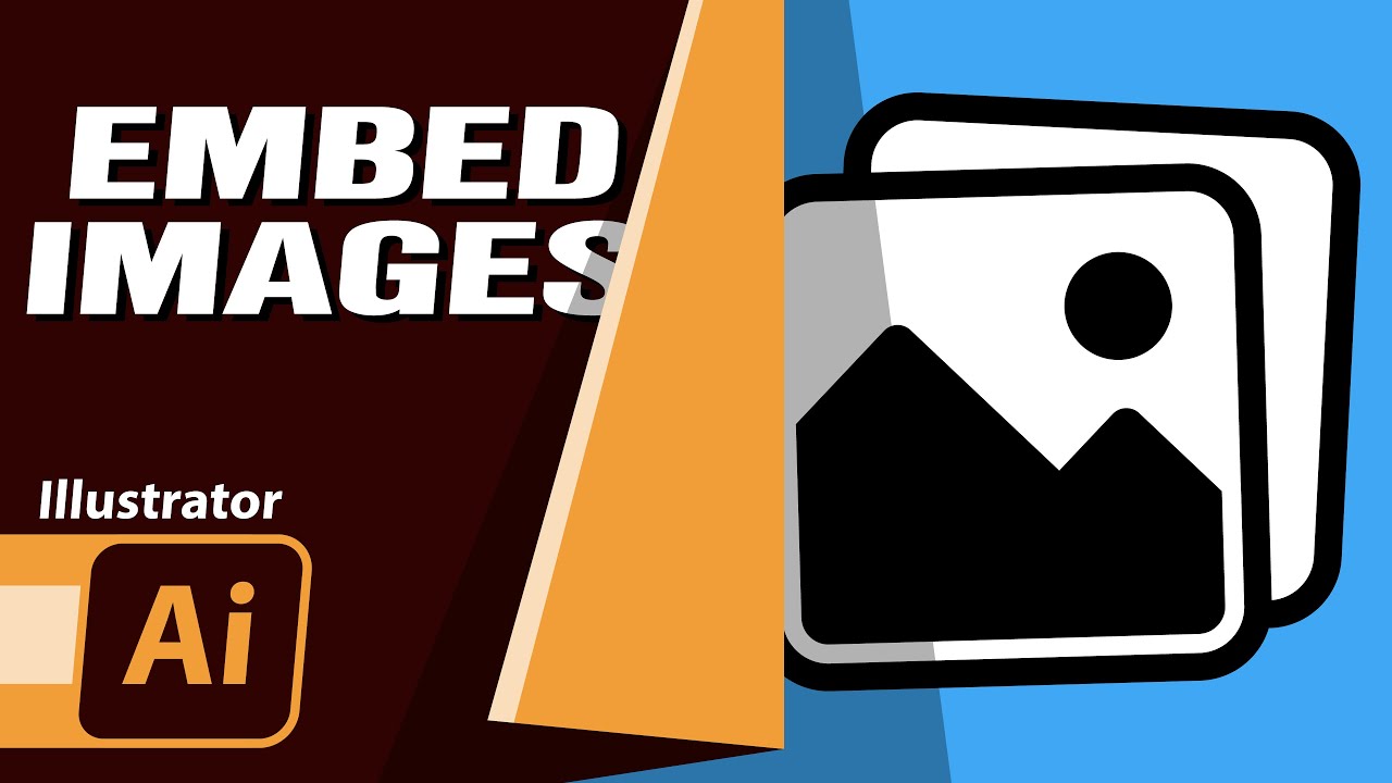 Embed Images Properly in Illustrator (Avoid Missing Files) - YouTube