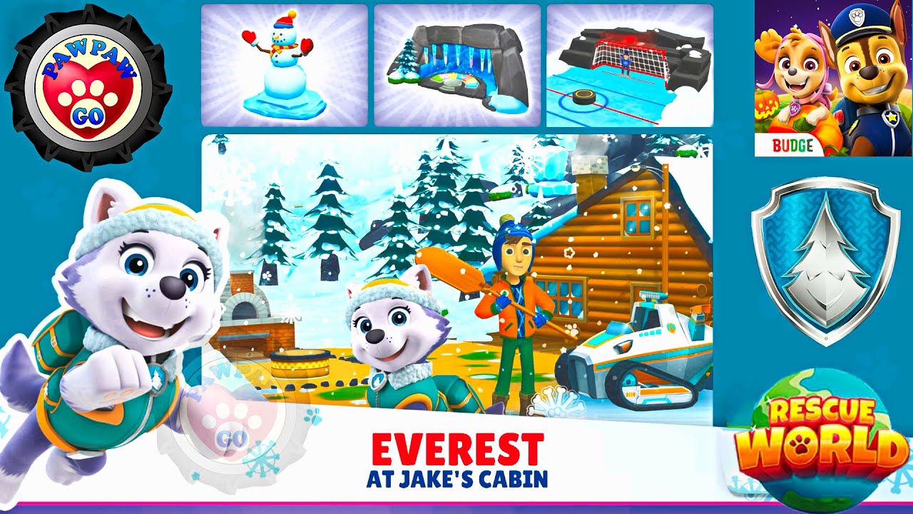 Paw Patrol Rescue World Winter Update Unlocked Everest Nick Jr Hd