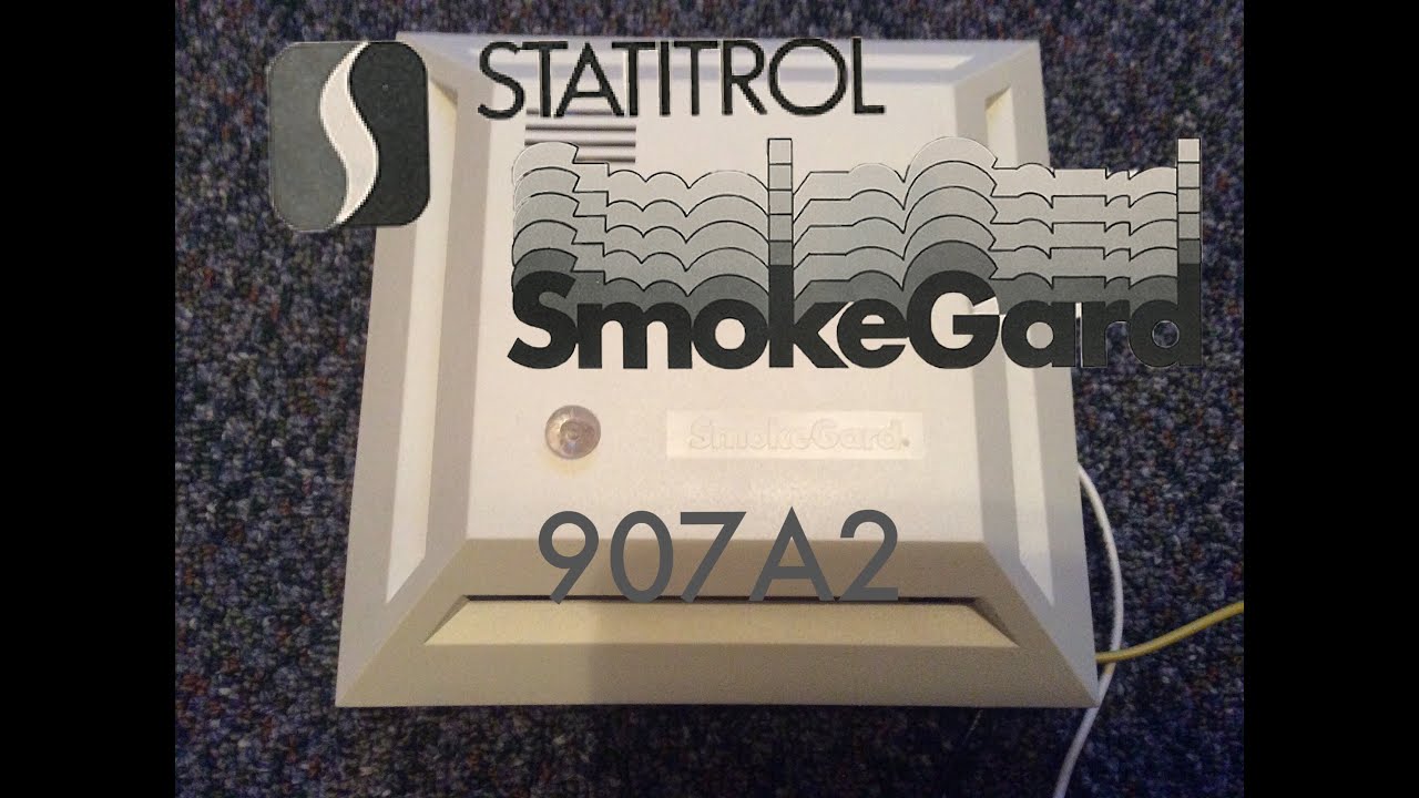 Statitrol SmokeGard 907B2 Smoke Detector - YouTube