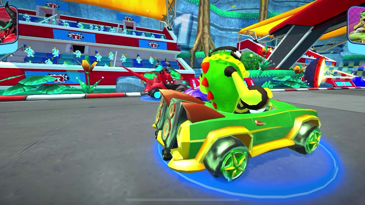 Racing as Blaze - Sonic Racing Mobile - YouTube