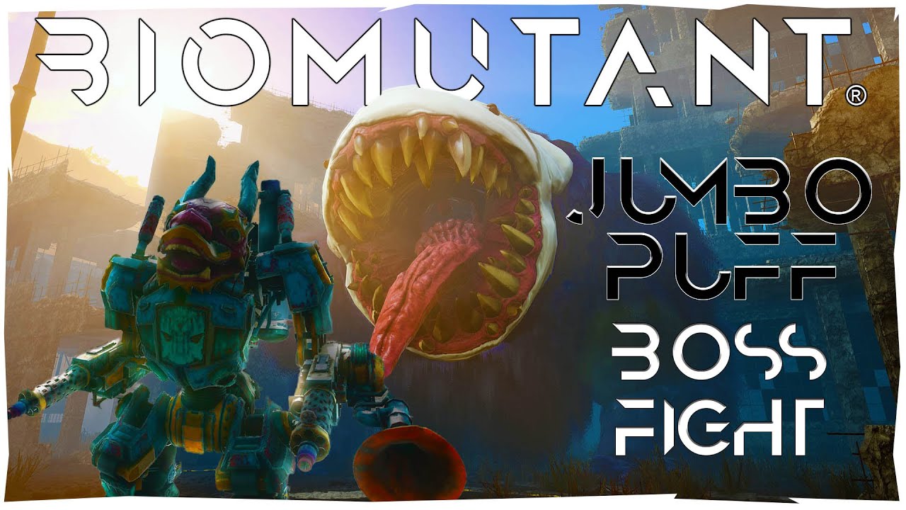 Jumbo Puff Vs Mek Suit In Biomutant - YouTube