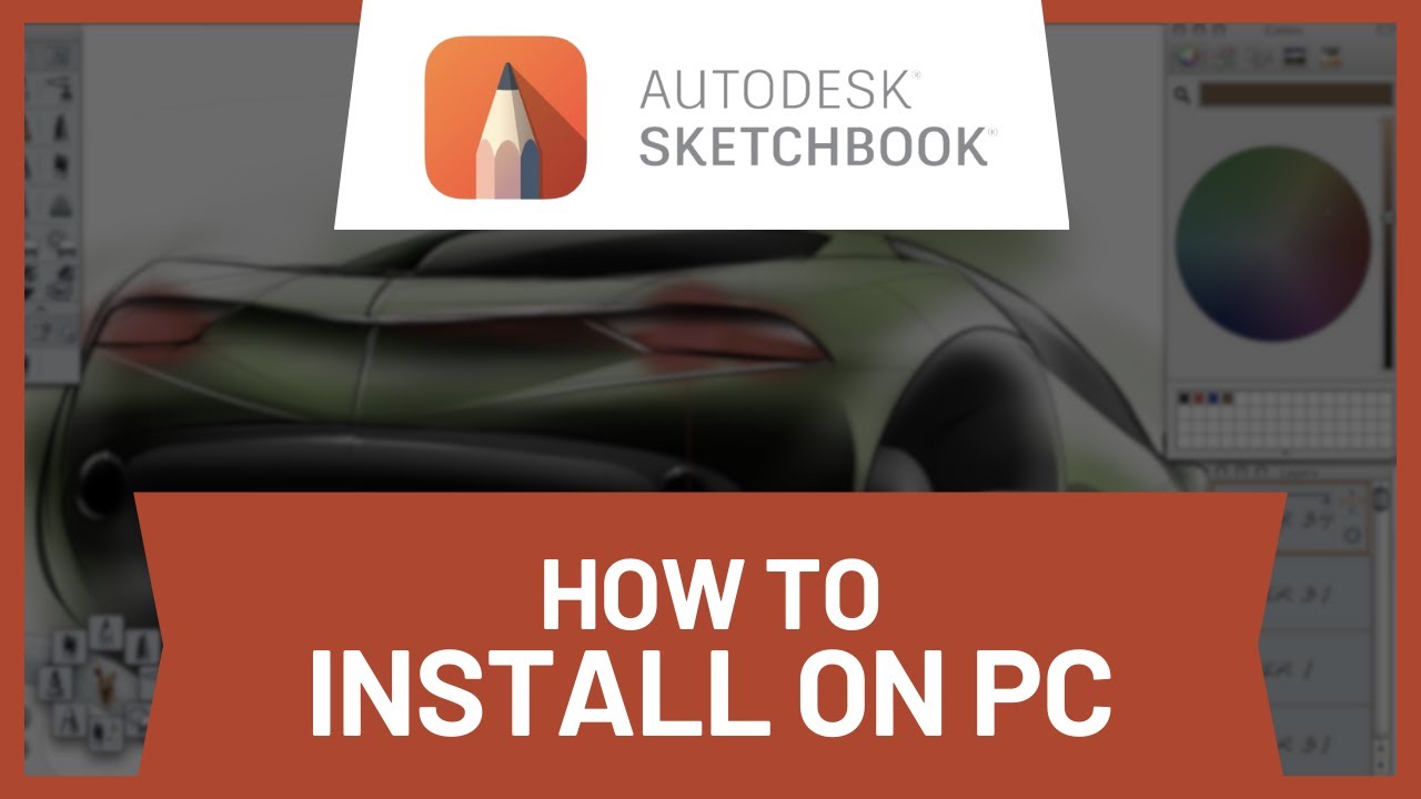 How to Install Autodesk Sketchbook on PC • Tutorial - YouTube