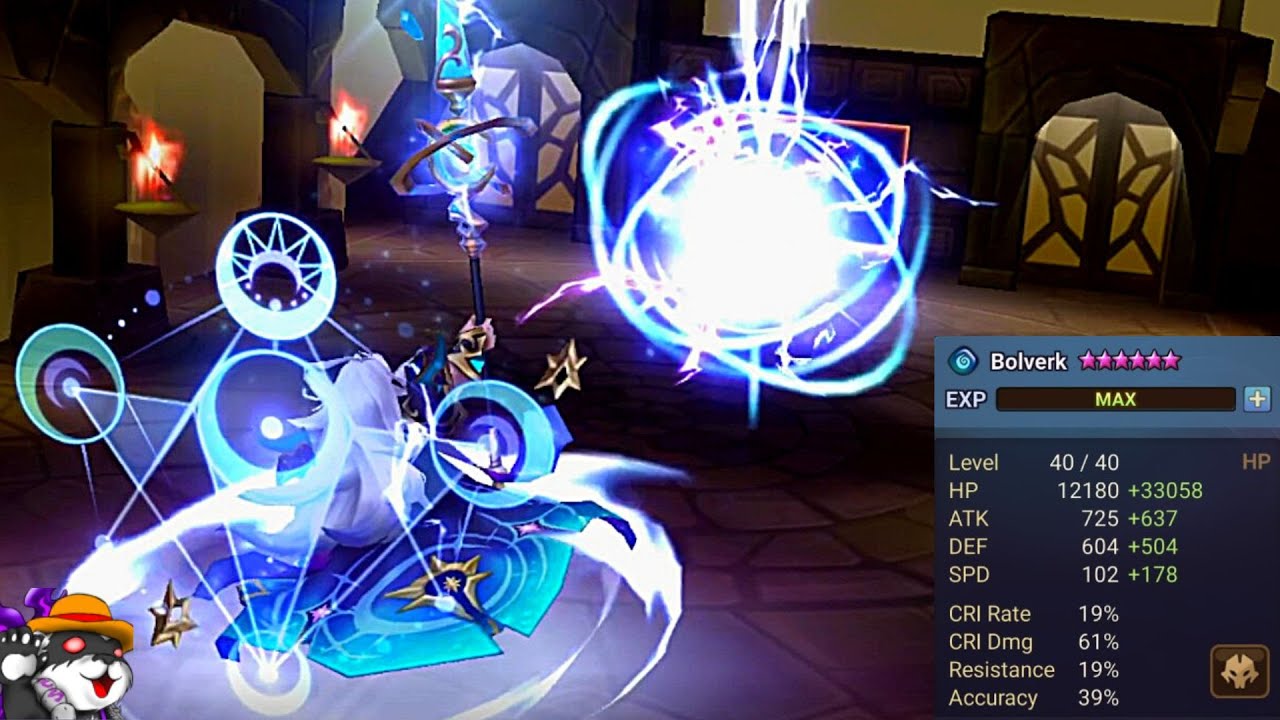 The Power Of Bolverk (Water Lightning Emperor) In RTA Summoners War ...
