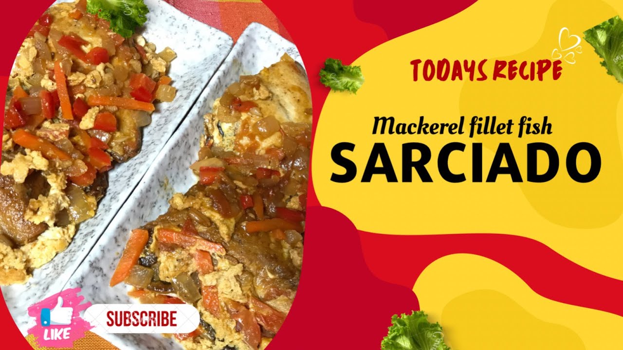 Sarciado Mackerel Fish/ How to cook Sarciado Fish my own version. - YouTube