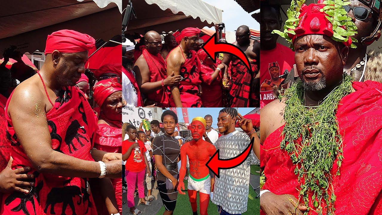 Ga Mantse Display Impressive Dance Moves at Homowo Festival at Ga ...